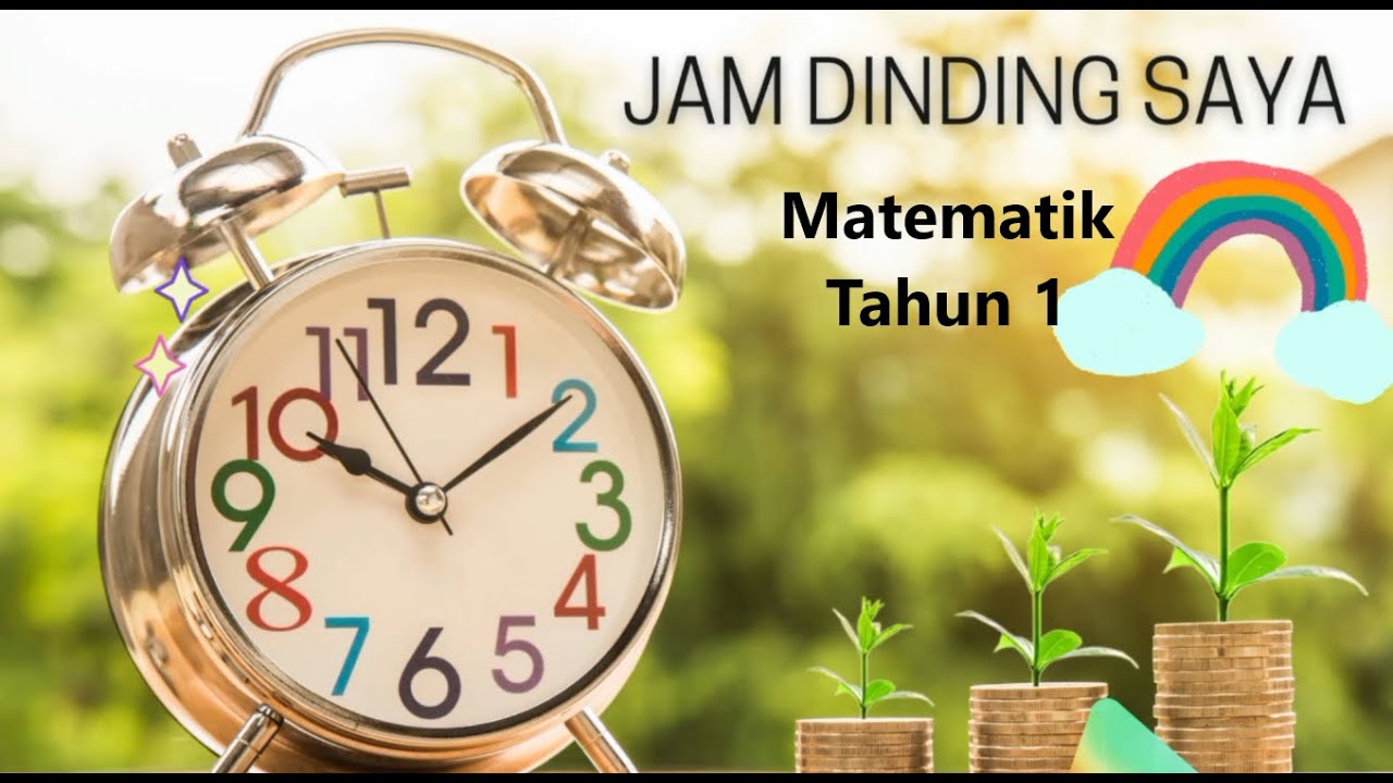 Matematik Tahun 1| Masa dan waktu | Jam dinding #buat_sendiri - YouTube