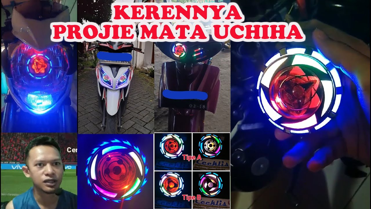 Lampu Projie Mata Uchiha Sharenggan Unik - YouTube