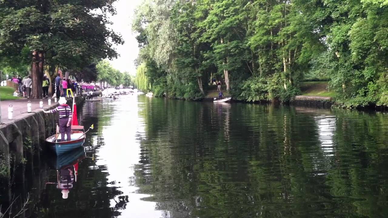 Olympic Torch Boat Stall - YouTube
