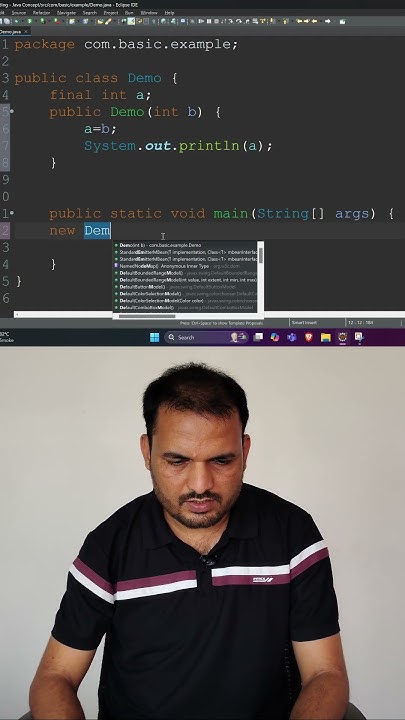 Final Variable Value Change in Java By Zafar Khan Sir with ITDaksh - YouTube
