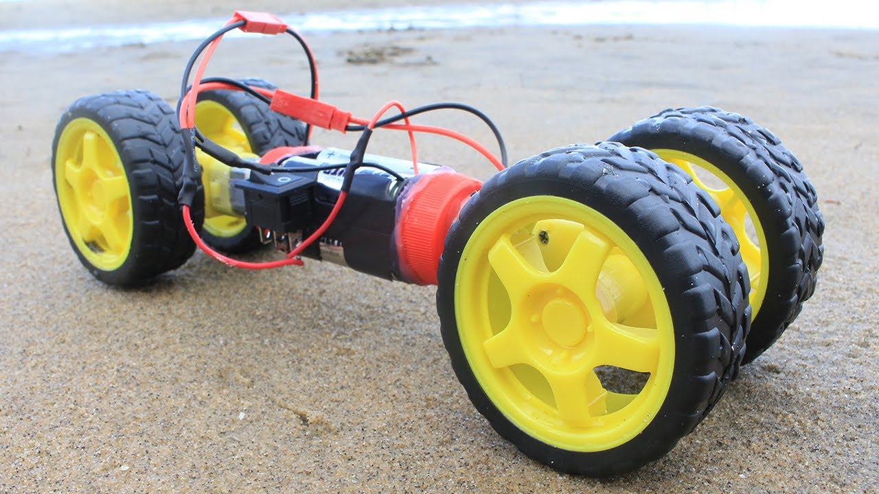 How to Make a Powerful Sand Car - YouTube