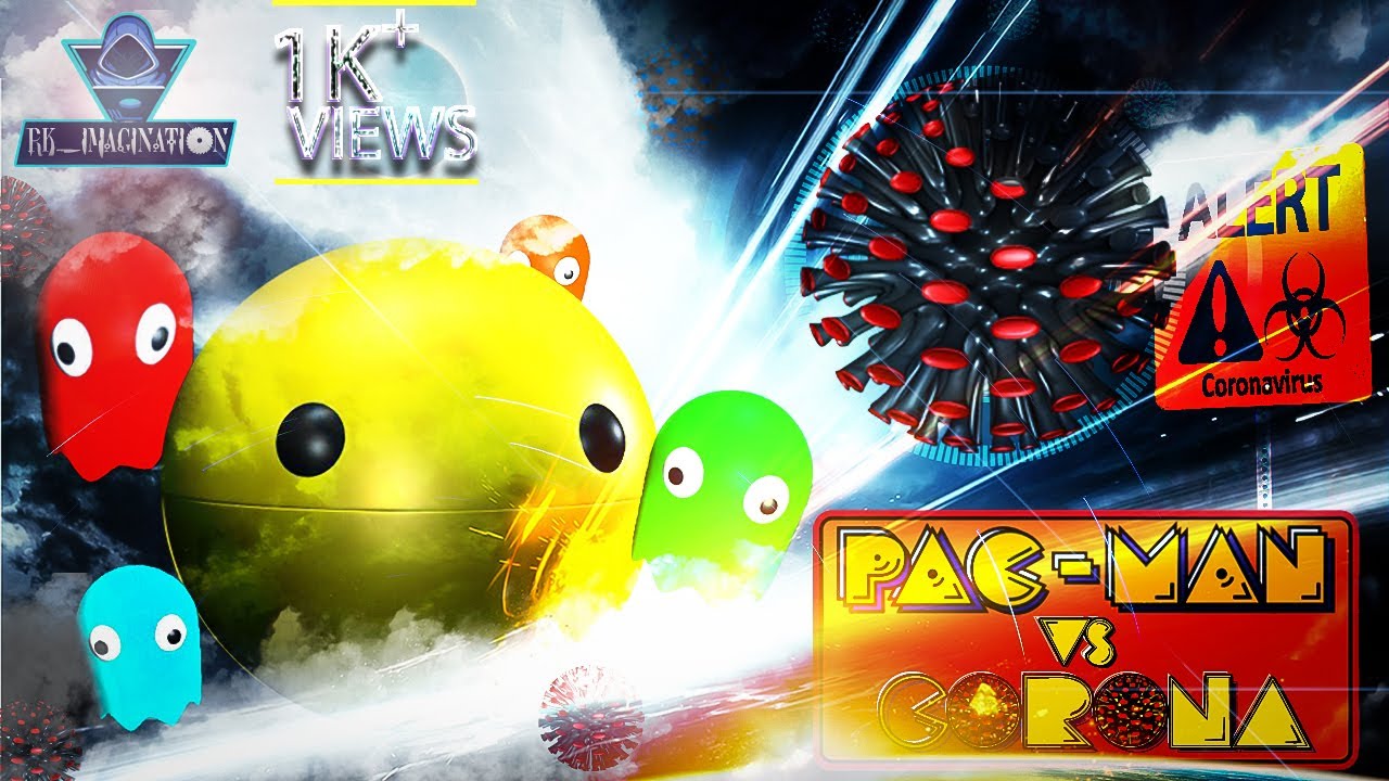 Pacman vs Corona Virus | Can Pacman Beat Corona Virus? | Pacman 3D ...