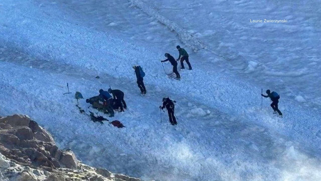 Man survives 700-foot fall on Mount Hood - YouTube