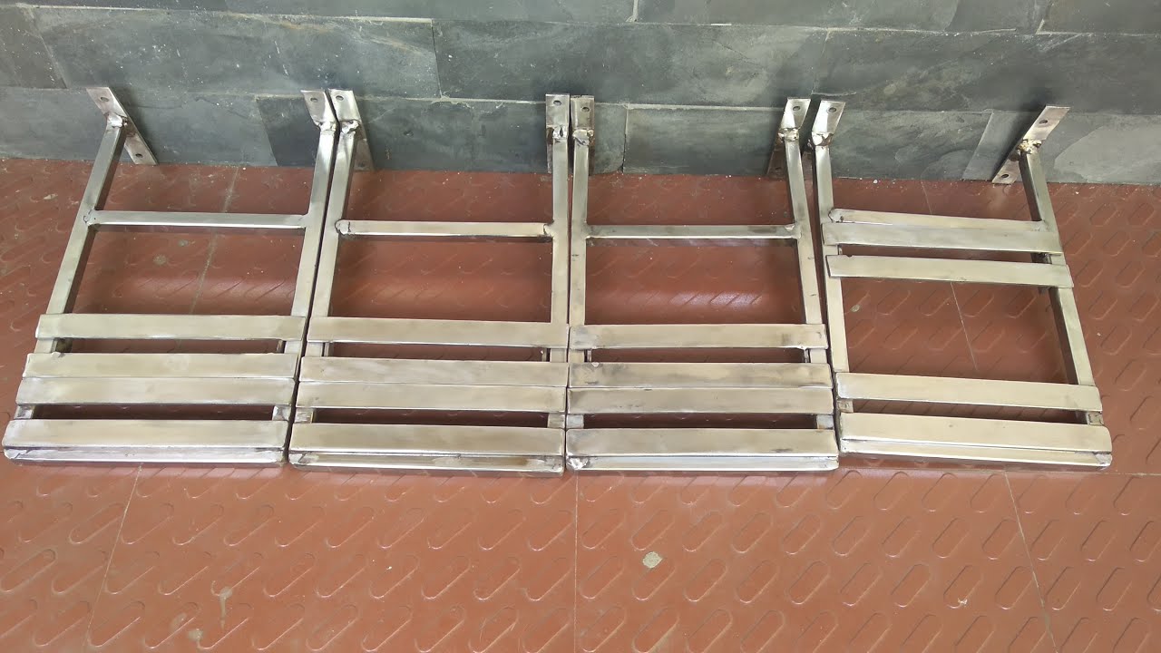 Stainless Steel Motor Stand - One enough for your life time - YouTube