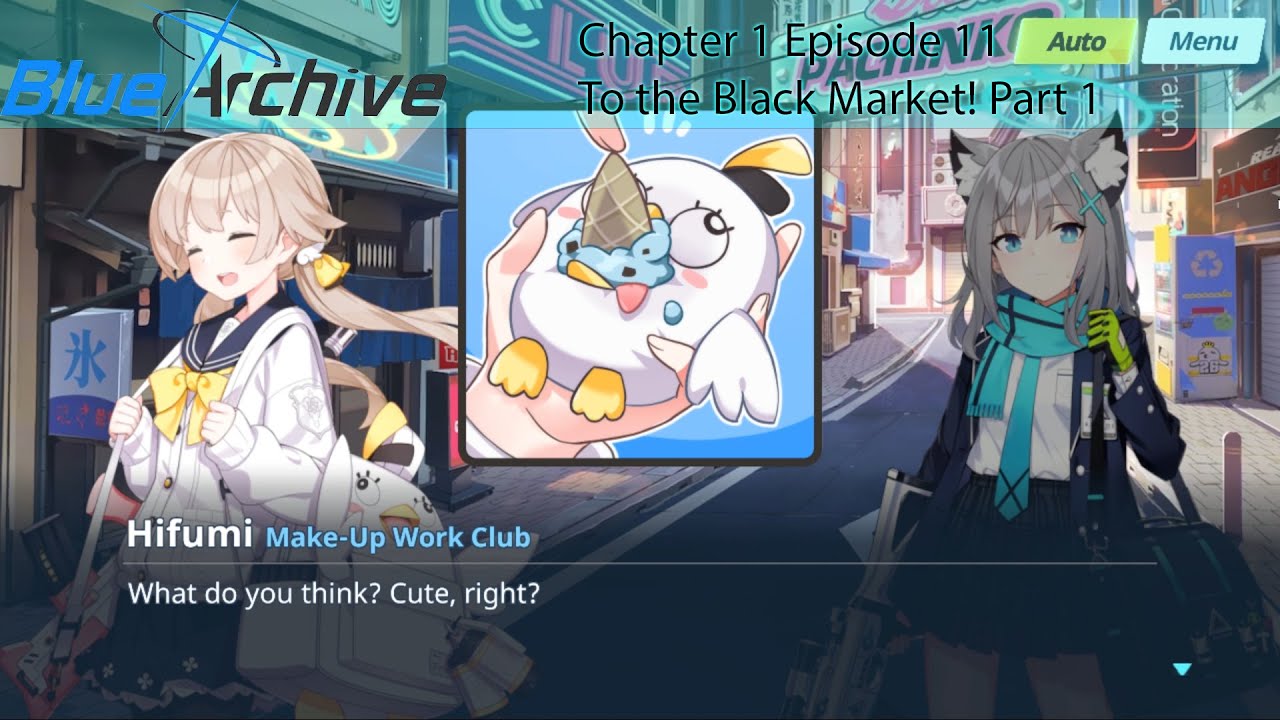[Blue Archive] Chapter 1 Episode 11 : To the Black Market ! Part 1 ...