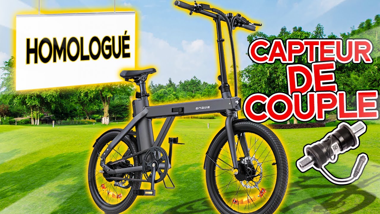 Le vélo électrique ultra léger et pliant (engwe P20) - YouTube