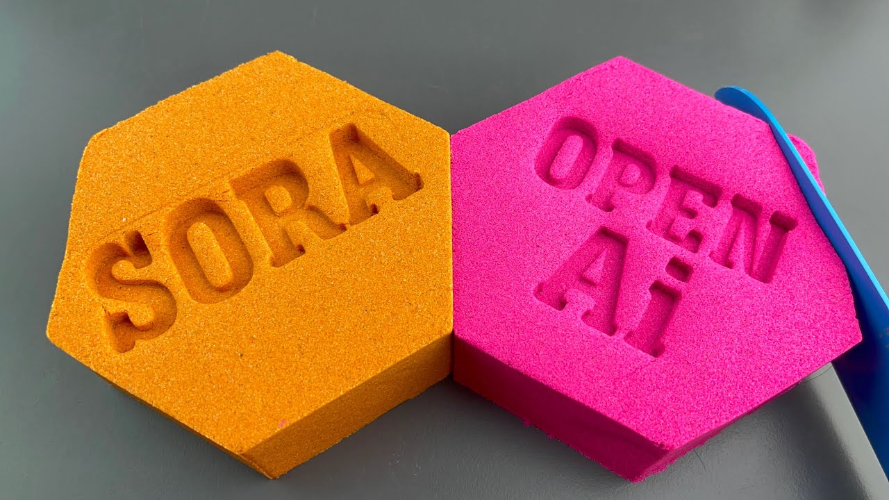 SORA OPENS AI: Sandstories Made with Sand - YouTube