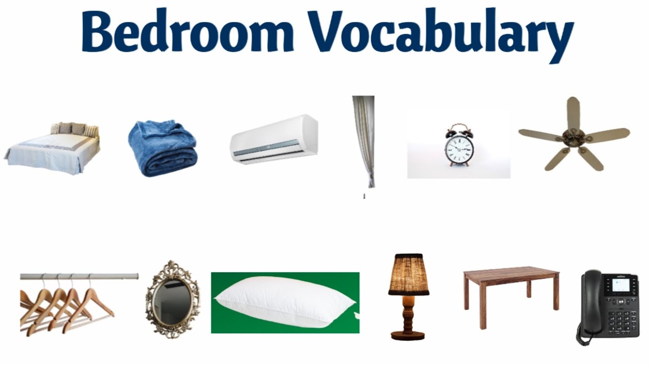 Bedroom Vocabulary | Vocabulary of Bedroom | - YouTube