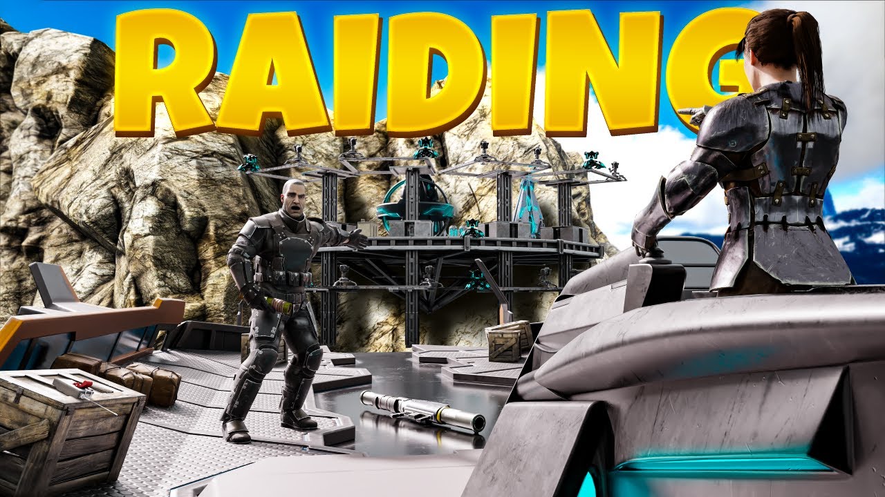 Raiding 8 Broken Bases For Insane Loot - ARK - YouTube