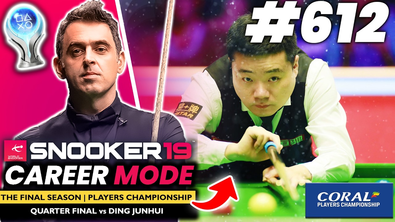 OUR BOGEY PLAYER! | Snooker 19 PS5 Ronnie O’Sullivan Career Mode S9 #53 ...