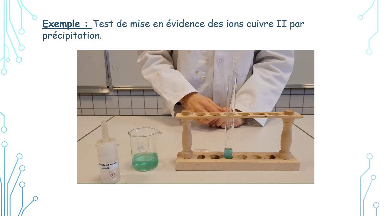 Tests d'identification des ions - YouTube