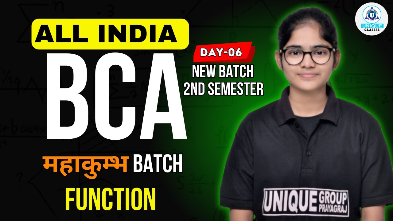 BCA 2nd SEMESTER | MATHEMATICS | For All University|| UNIT-1 SET THEORY ...