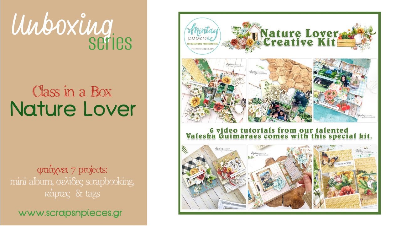 Class in a Box : Nature Lover by Mintay - YouTube