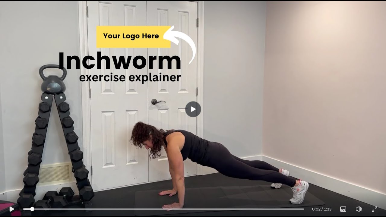 The INCHWORM [FREE RESOURCE] White Label Exercise Explainer - YouTube