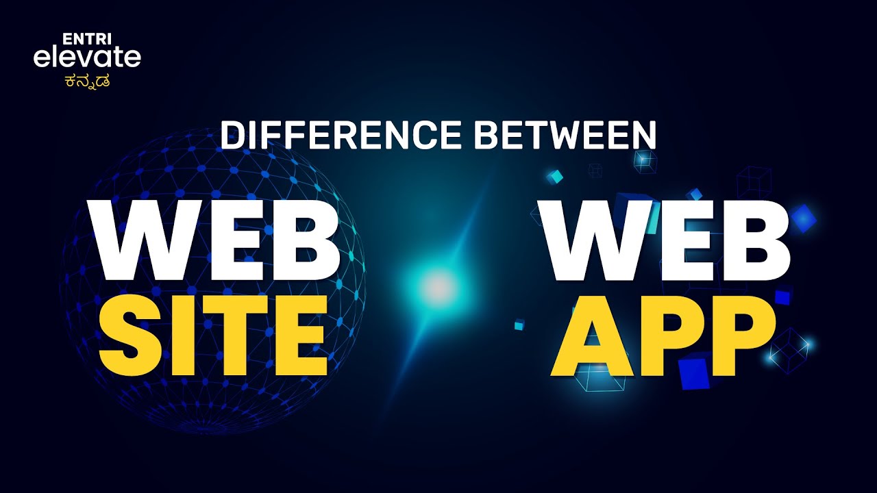 Website and Web Application | Kannada | Entri Elevate Kannada - YouTube