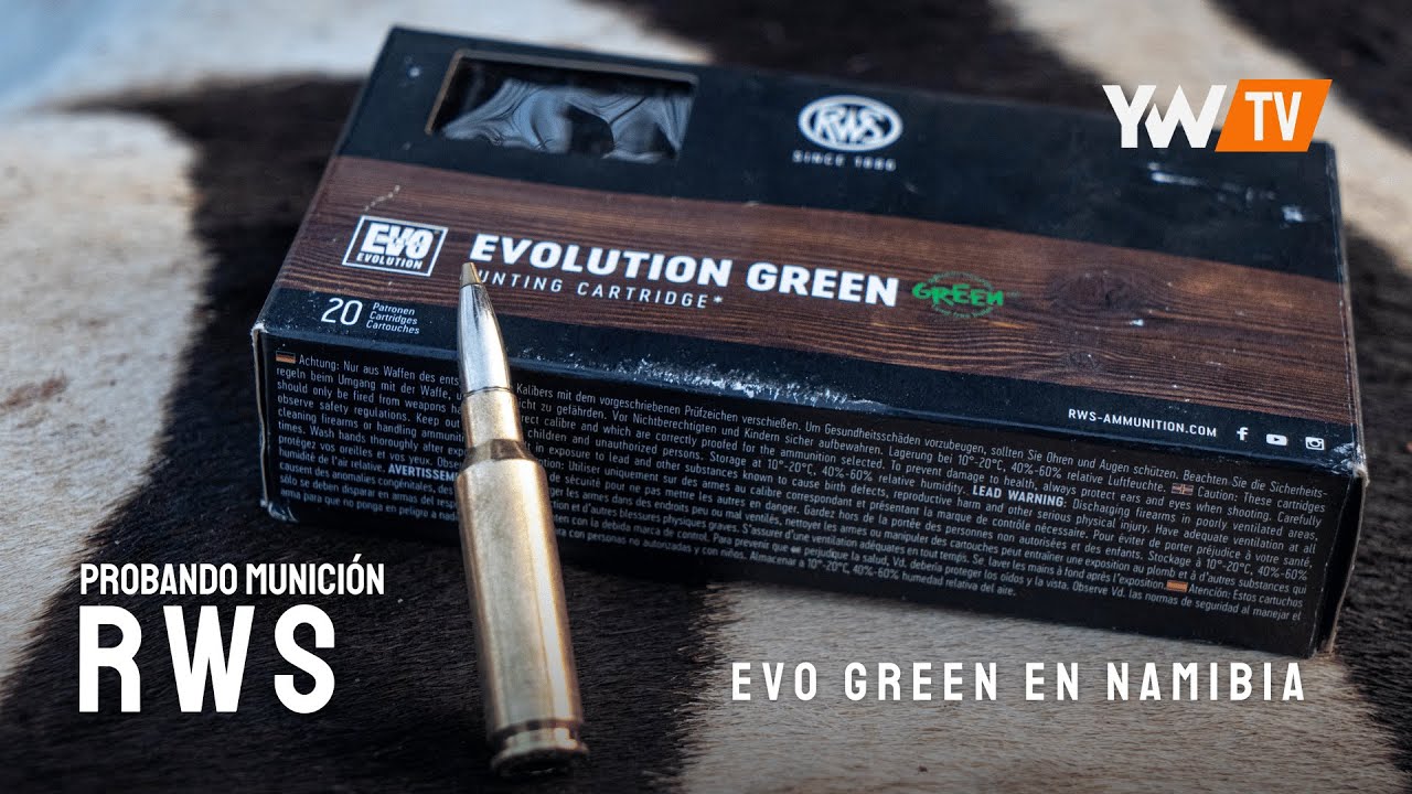 RWS EVOLUTION GREEN I PROBANDO BALAS - YouTube