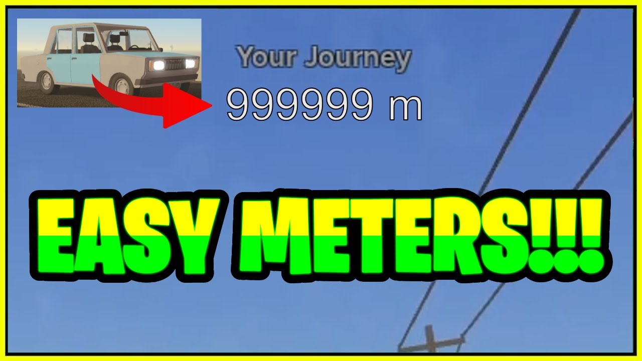 BEST AND EASIEST WAY TO GET METERS IN ROBLOX A DUSTY TRIP!!! - YouTube