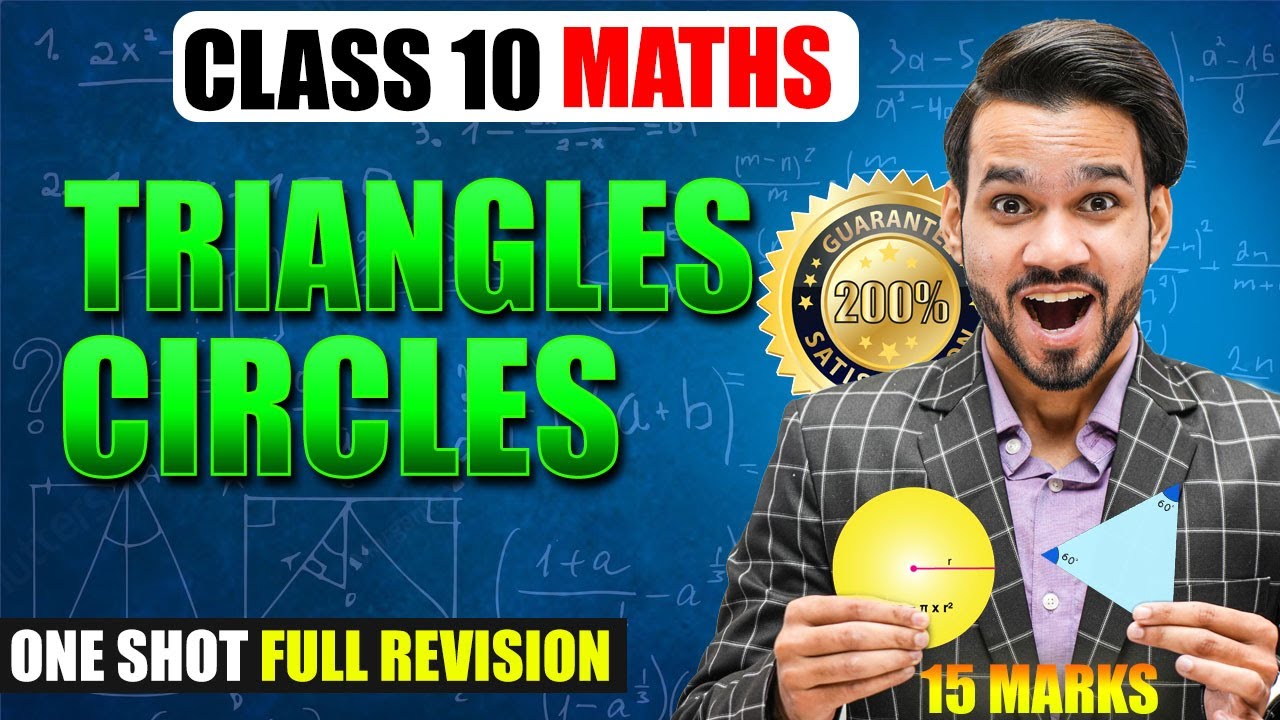 DIAMOND LIVE CLASS 10th MATHS | TRIANGLE/CIRCLES | BPT/BASIC ...