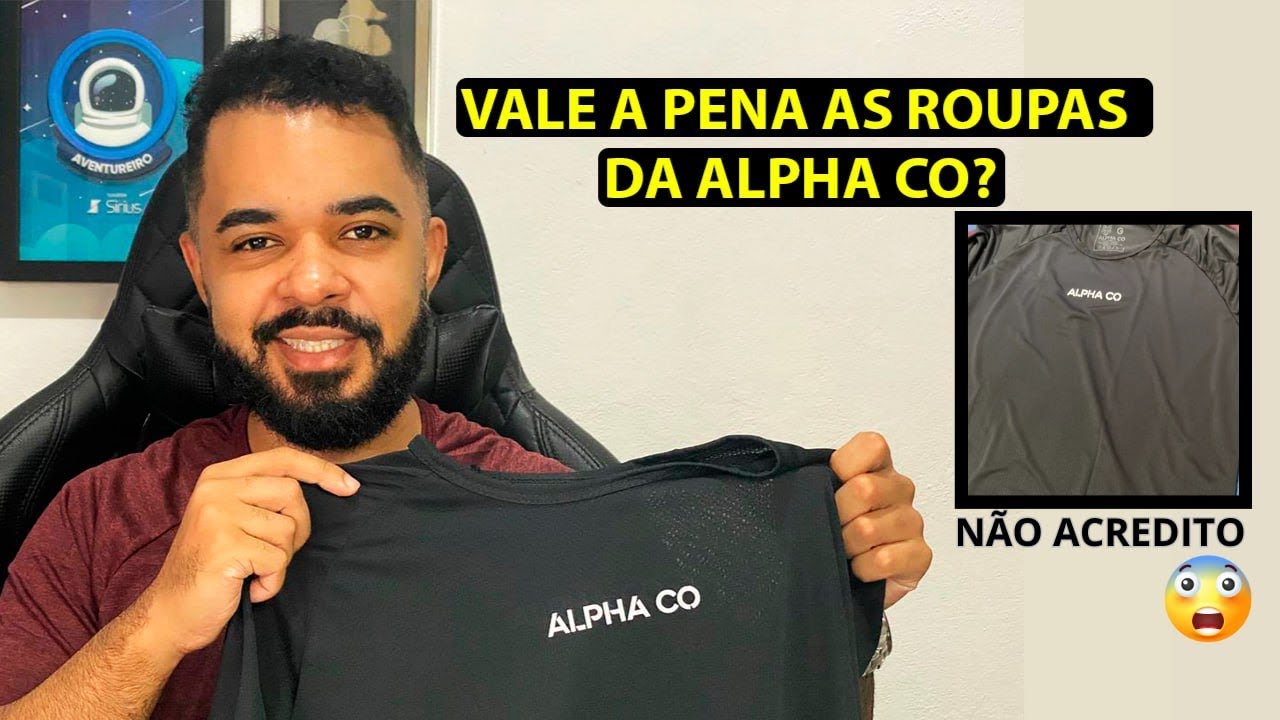 Camiseta Dry Fit ALPHA CO VALE A PENA? (Mais de 1 Mês de Uso) - YouTube
