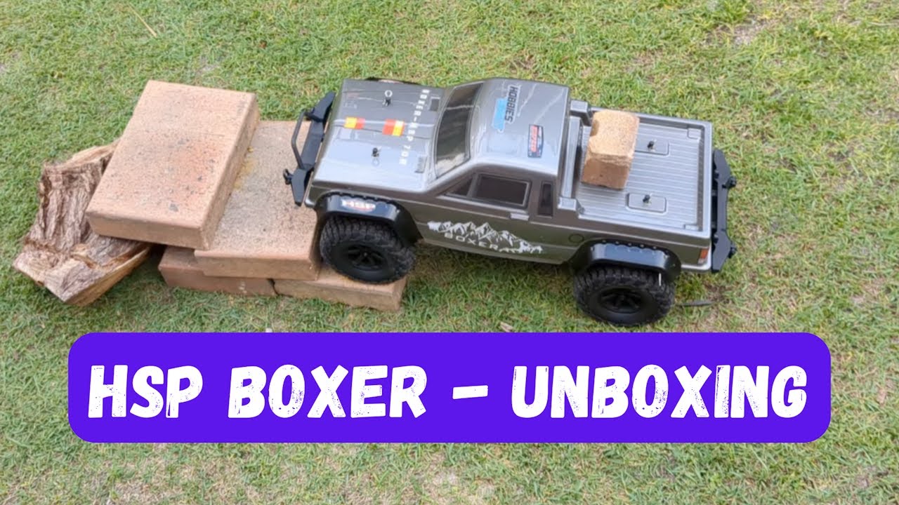 HSP Boxer RC Crawler Unboxing - YouTube