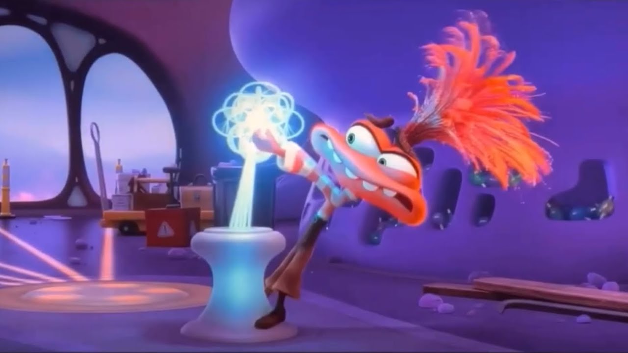 Inside Out 2 - Anxiety Loses It - YouTube