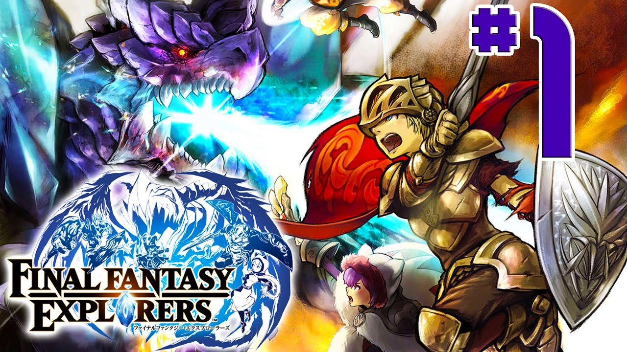 Final Fantasy Explorers: Part 1 - Cid's welcoming [Nintendo 3DS] - YouTube
