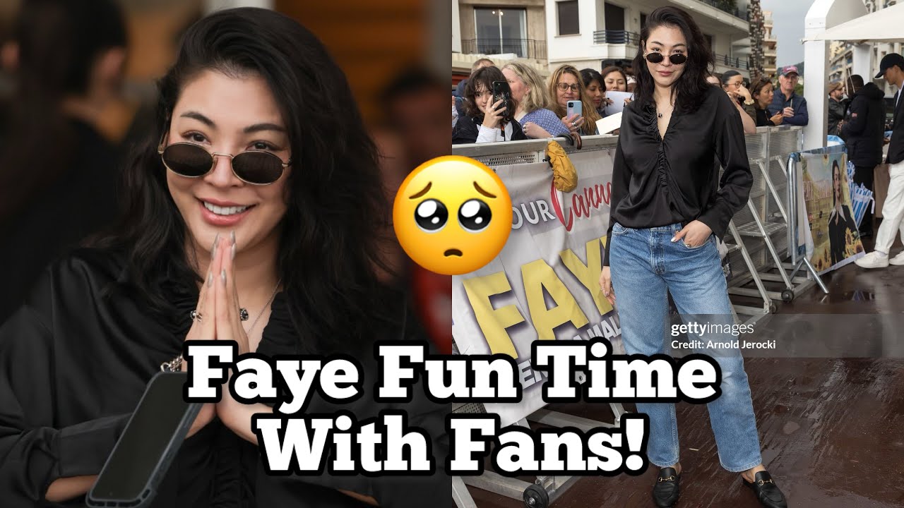 Faye Thoughtful With Her Fans - YouTube