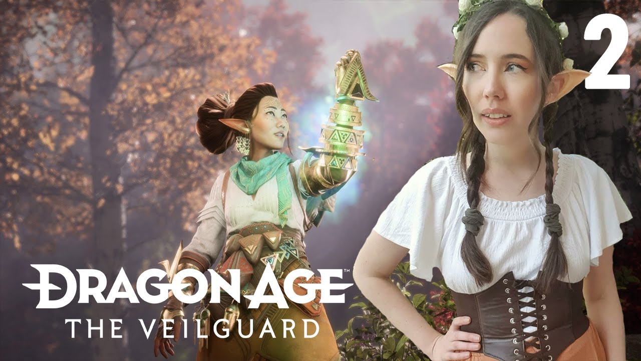 Elf plays Dragon Age: The Veilguard 🌿 Day 2 - YouTube