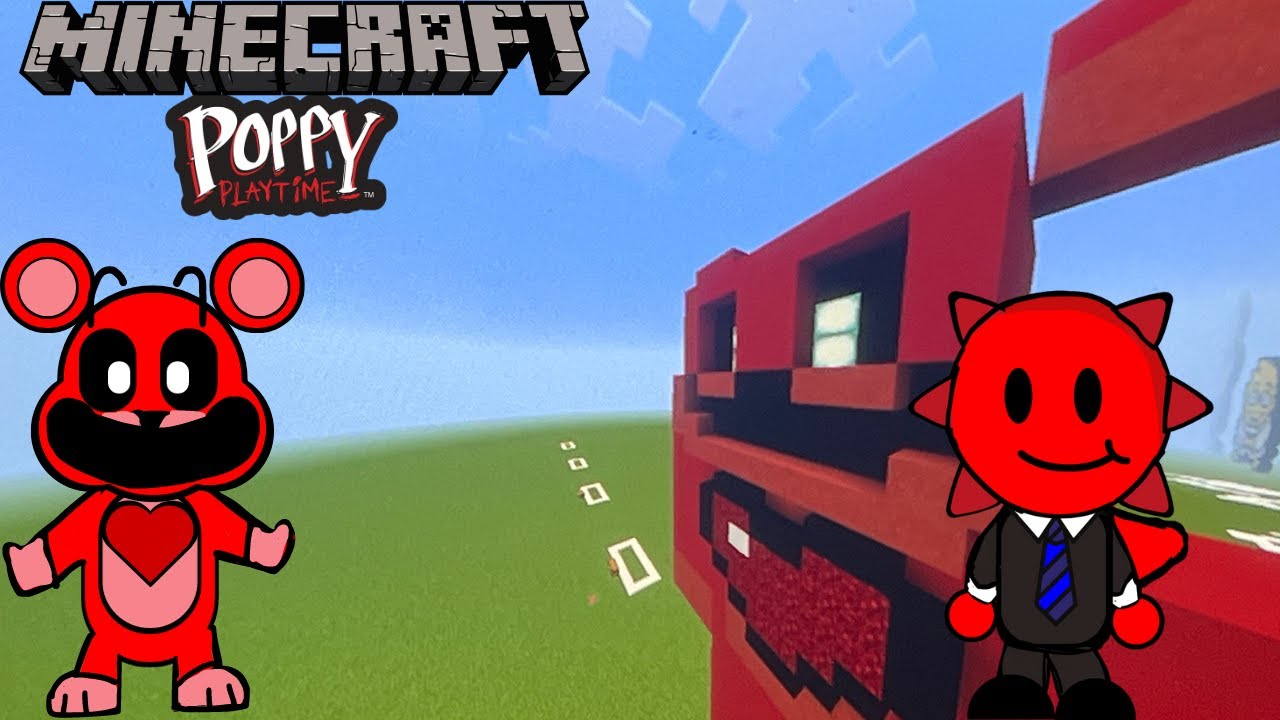 Minecraft Tutorial | How to build Bobby BearHug (Poppy Playtime) - YouTube