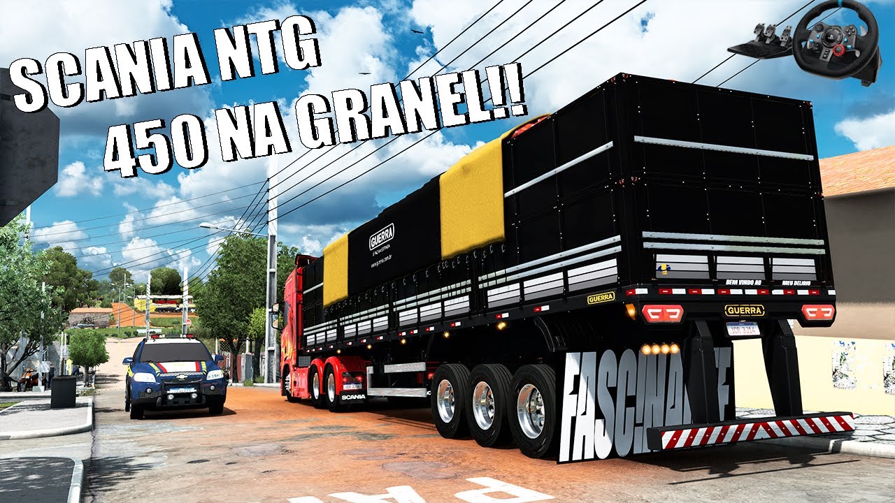 SCANIA NTG R450 NA GRANEL! - YouTube