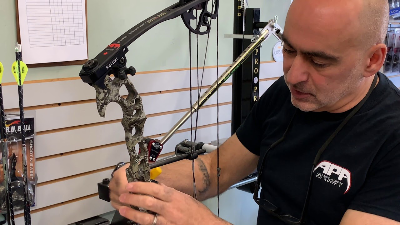 How to Install your APA Safari Lite Arrow Rest - YouTube