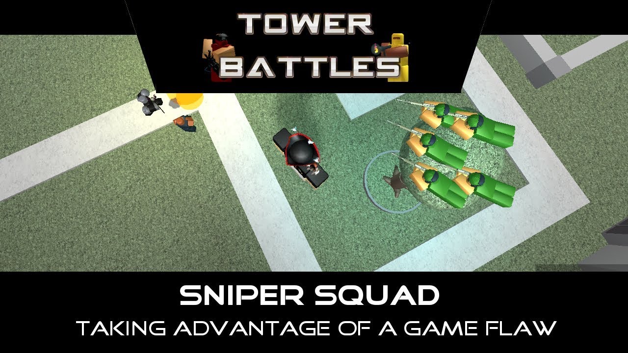 [100 SUBS] Tree Sniper Squad | Tower Battles [ROBLOX] - YouTube