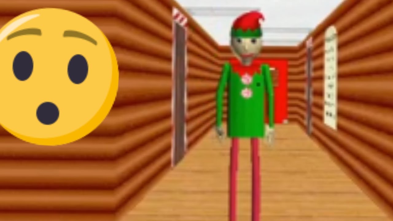 Baldi & Principal's CHRISTMAS WORKSHOP! - YouTube
