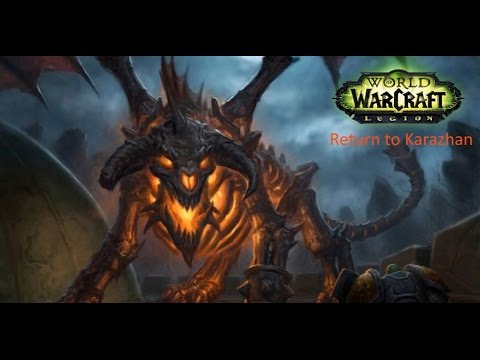 World of Warcraft: Return to Karazhan Nightbane kill and Mount drop ...