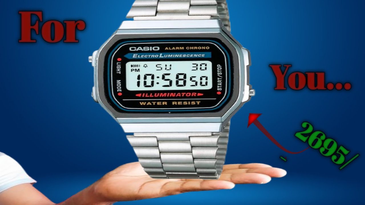 Casio Vintage A168WA-3AYDF(D330)🔥 For Men & Women Watch|| Casio Vintage ...