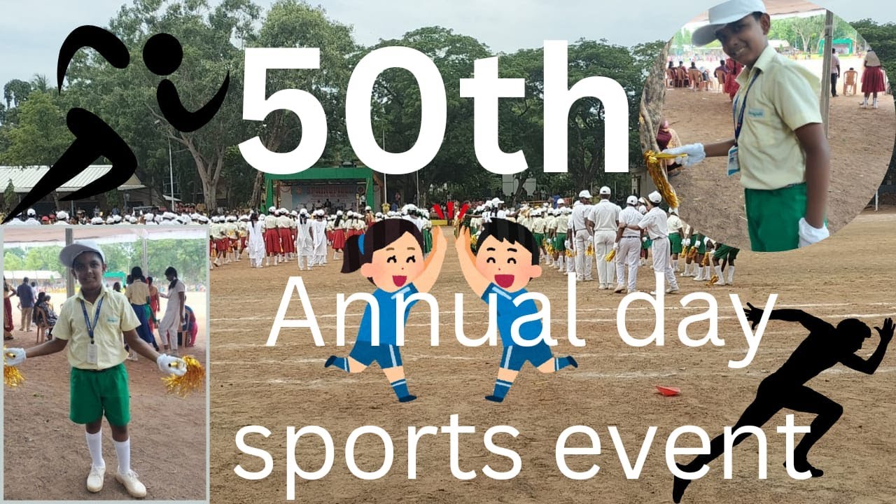 50th Annual Sports Day | Sports Event| Sports day| school sports day ...