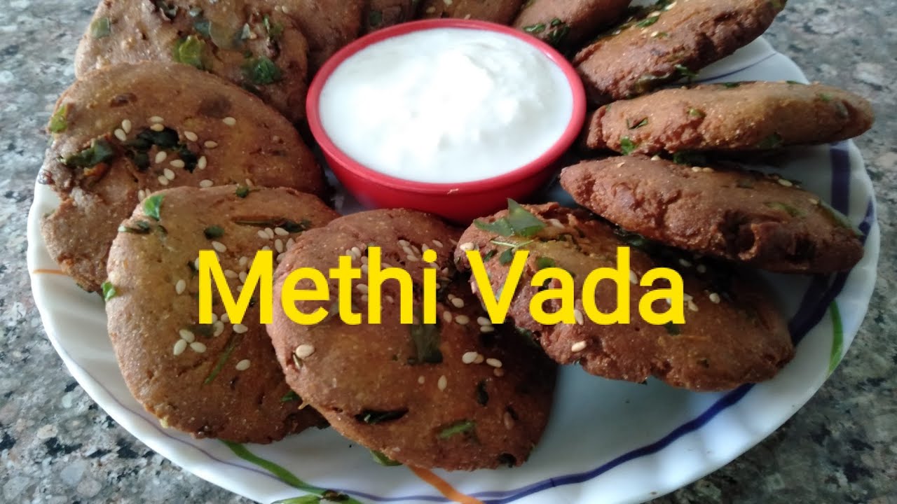 How to make methi vada..##..gujrati methi vada recipe.. - YouTube