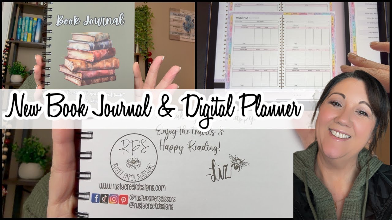 CHATTY VLOG | New Book Journal + Digital Planner - YouTube