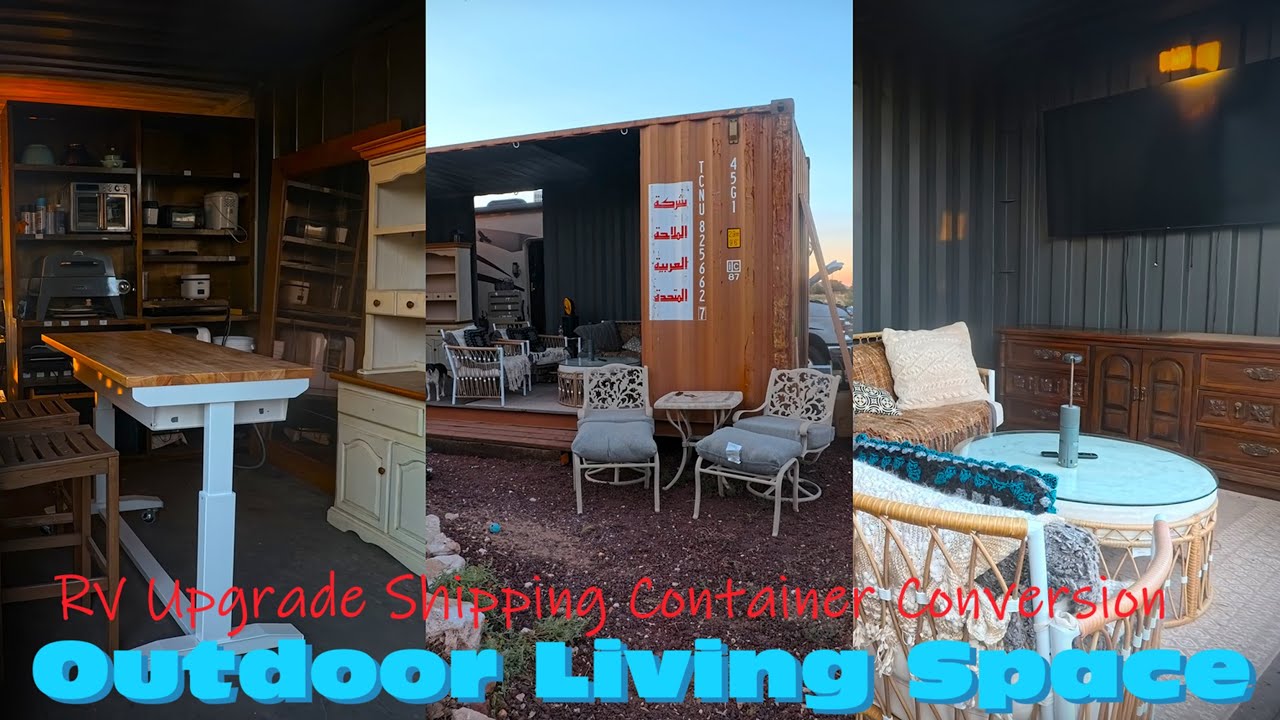 Running Electric & Finishing Plumbing Converting Shipping Container To ...
