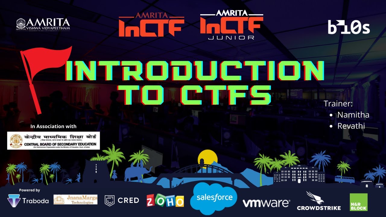 Introduction to CTFs | InCTF 2021 | InCTFj 2021 - YouTube