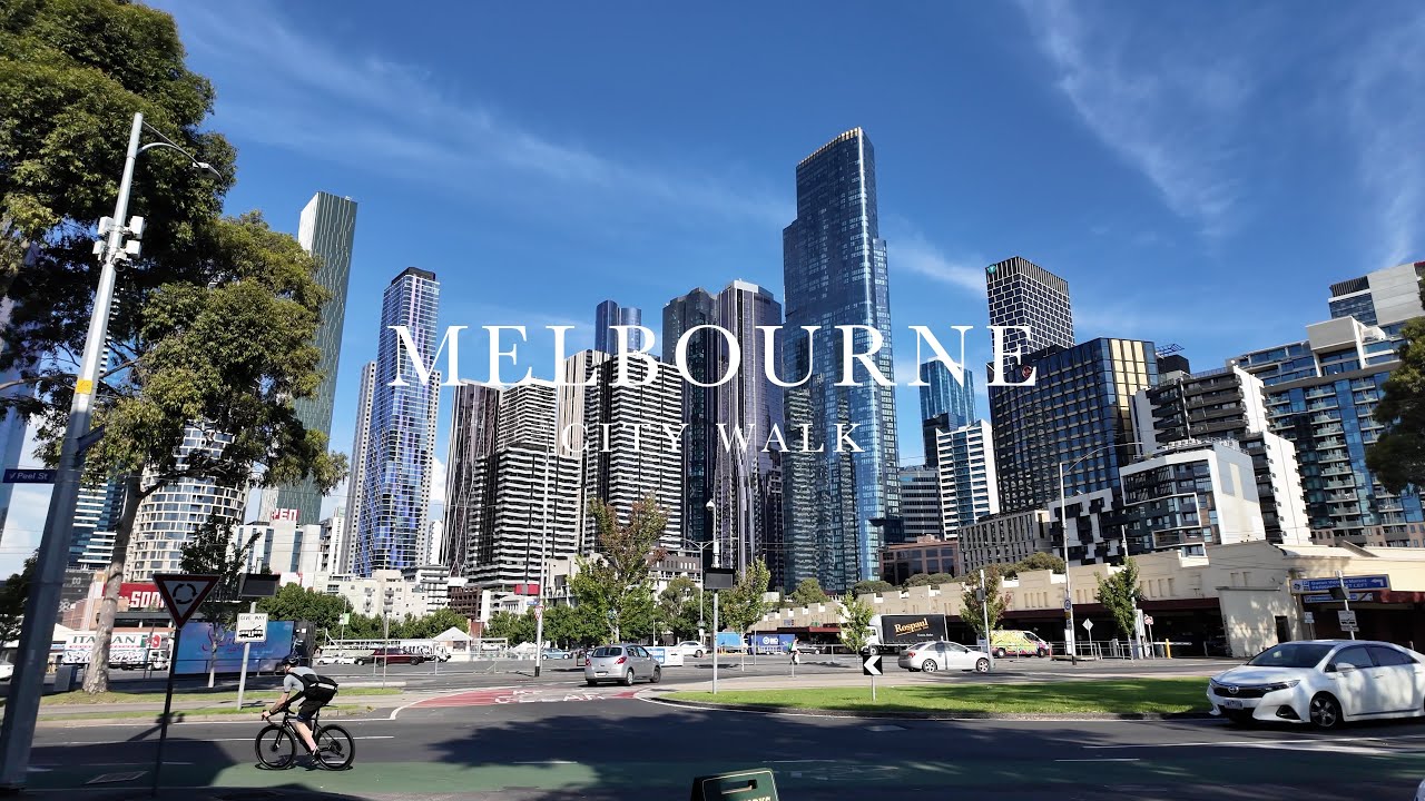 Melbourne Walk | Afternoon Walk in CBD | Jan 2024 - YouTube