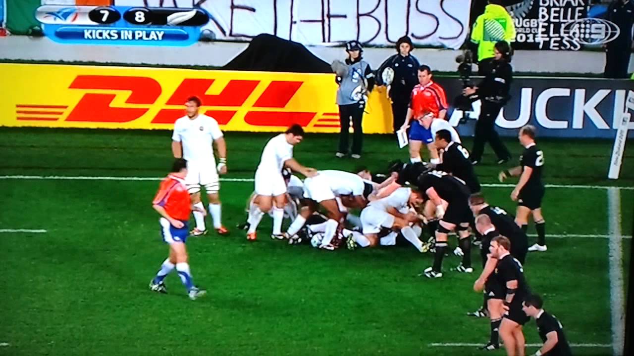 Rugby World Cup 2011 Final: New Zealand vs France pt 4 of 4 - YouTube