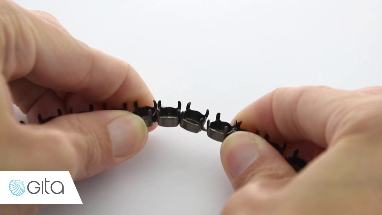 Gita-jewelry School - How to open a stuck cup chain - YouTube