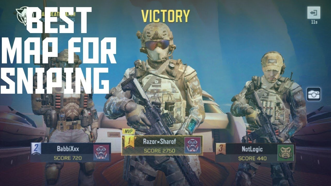 Cod mobile beat and easy map for sniping |Razor Sharof| - YouTube