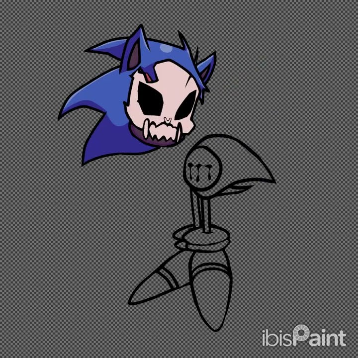 drew diablo #fnf #fnfmod #fridaynightfunkin #sonic #animation # ...