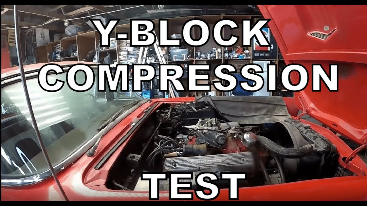1956 T-BIRD Compression Test #thunderbird - YouTube