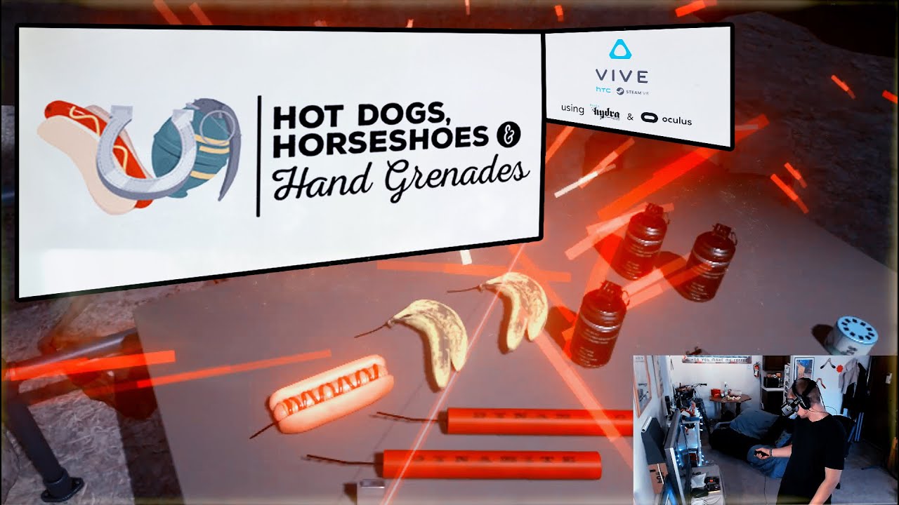 Hot Dogs, Horseshoes & Hand Grenades | The BEST VR Sandbox Shooter Yet ...