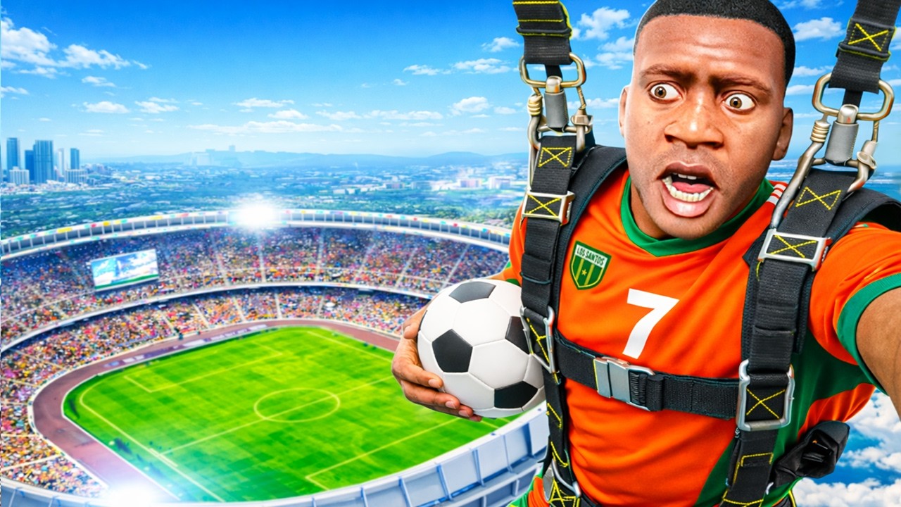 CONSTRUIRE UN STADE DE FOOT SUR GTA 5 ! - YouTube