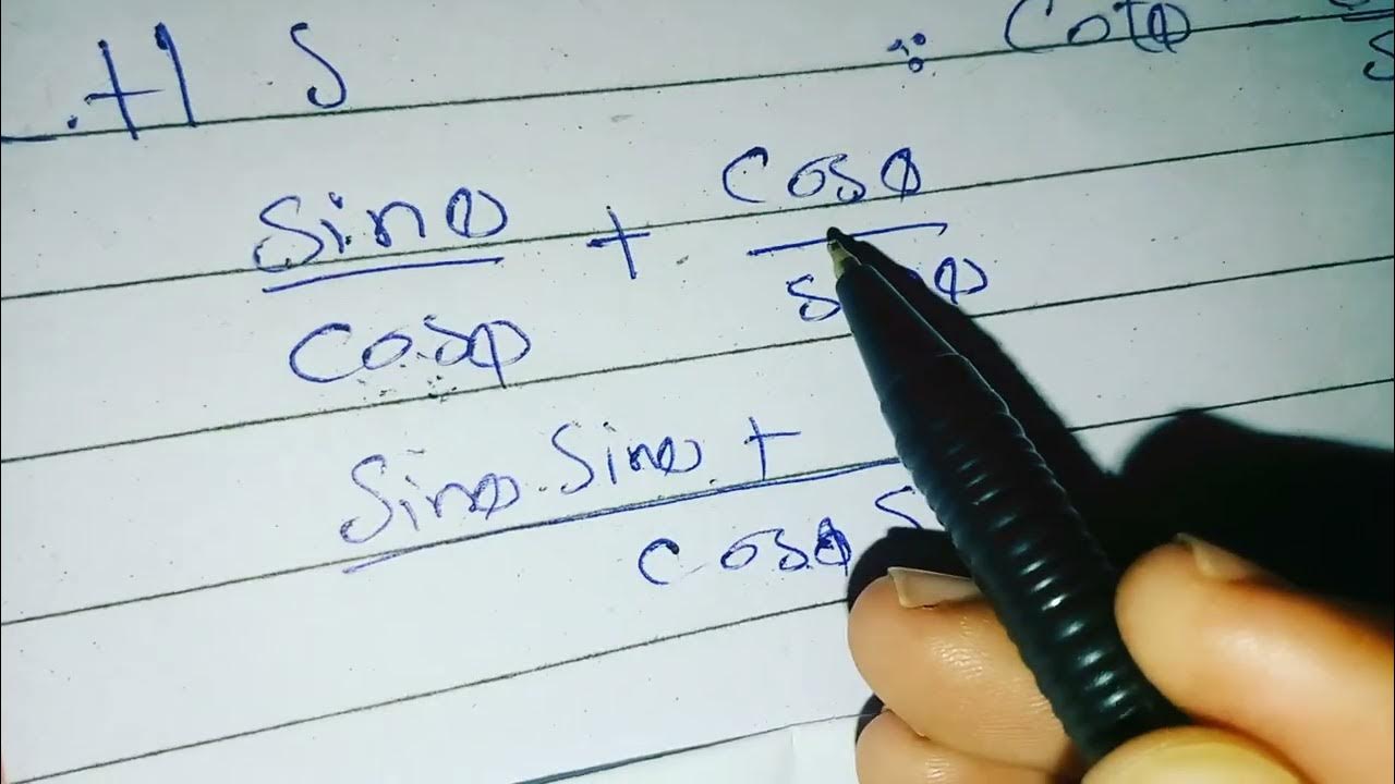MATH class 11 chapter 9 exercise 9.4 question no 1 complete short method advance method - YouTube