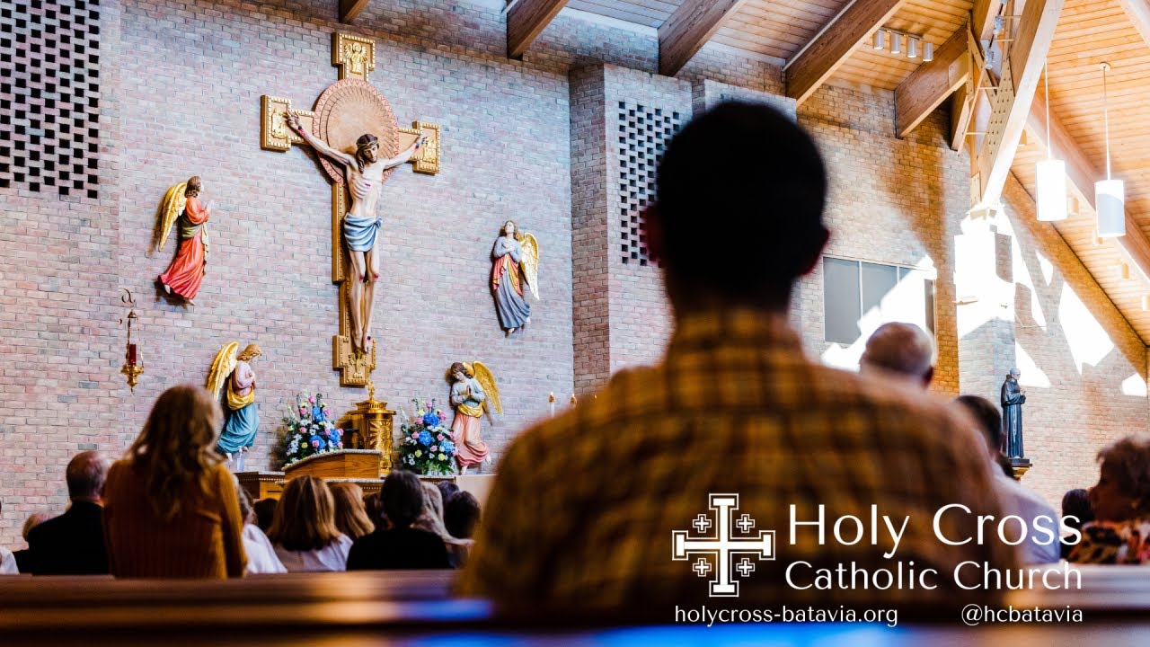 9:30am Mass from Holy Cross Catholic Church (March 2, 2025) - YouTube